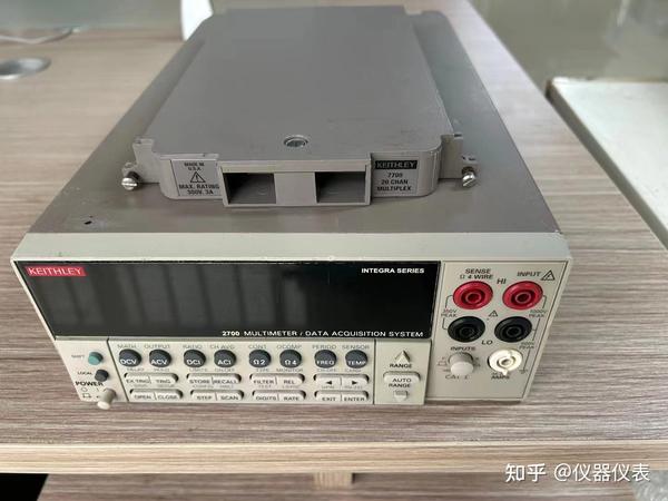 Keithley吉时利2700数据采集器 - 知乎