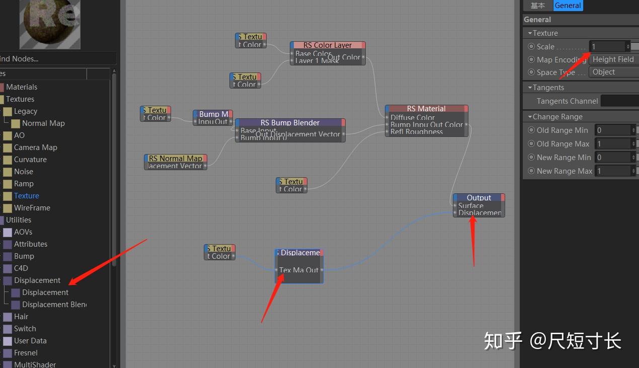 c4d-redshift红移渲染器PBR流程贴图贴法 - 知乎