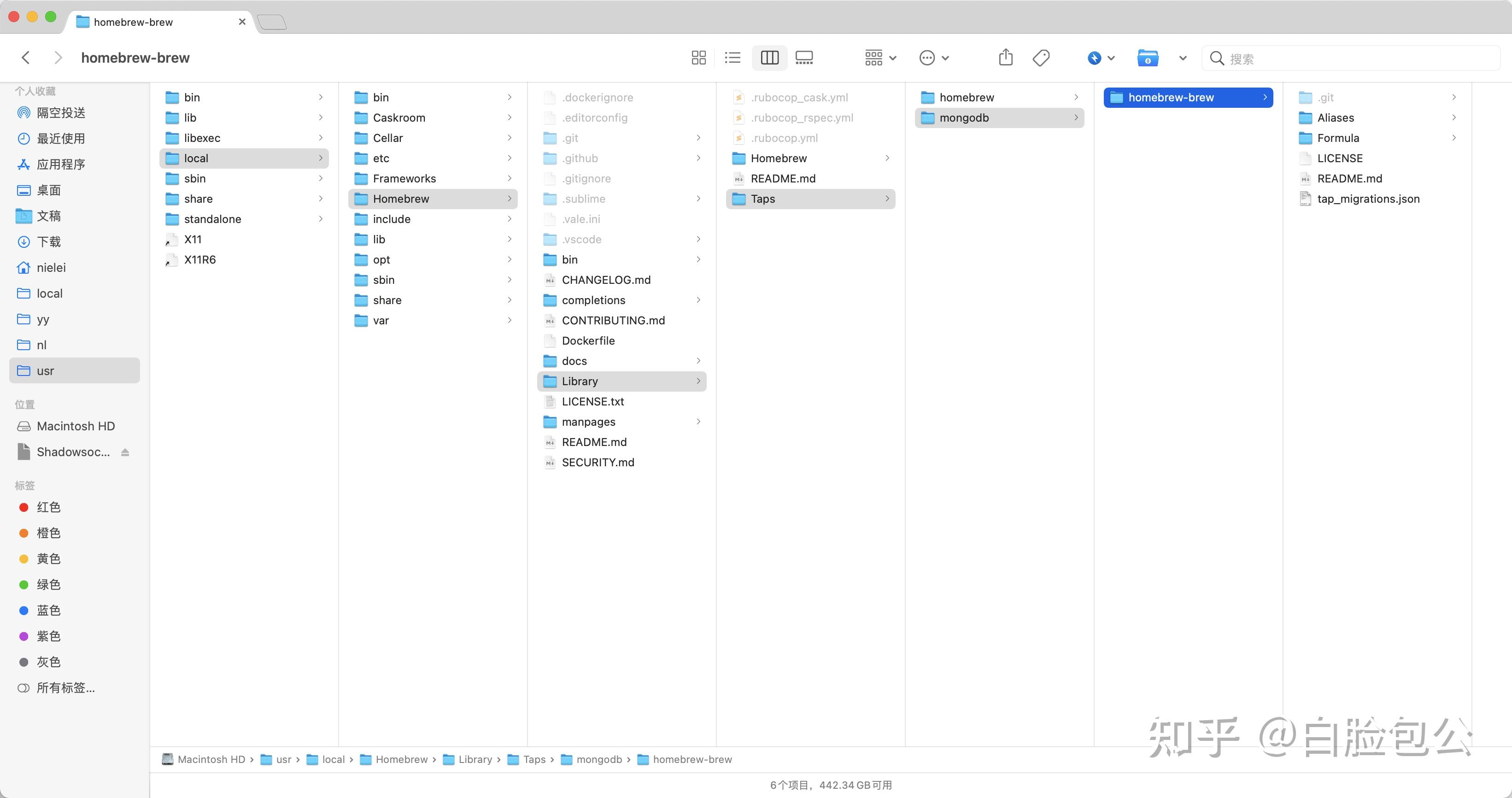 使用homebrew安装mongoDB - 知乎