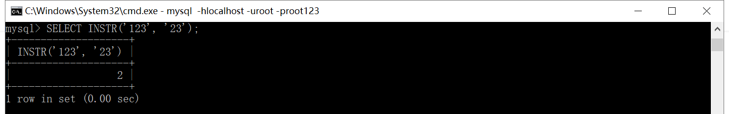 MySQL|INSTR() 函数用法 - 知乎