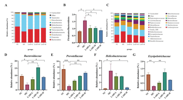 微·益菌 |嗜酸乳杆菌LA85通过调节肠道微生物群从而改善环磷酰胺诱导的免疫抑制 - 知乎