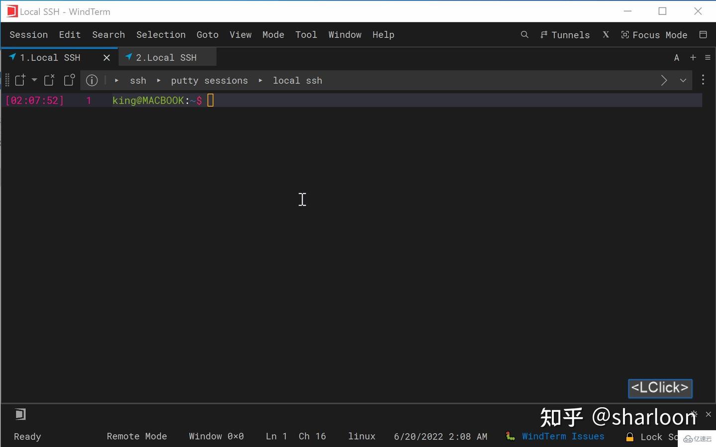 推荐一款好用的Linux连接工具-windterm - 知乎