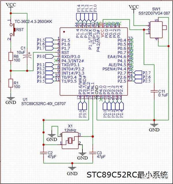 重做大二时的课程设计 — 基于STC89C52RC的简易抢答器 - 知乎