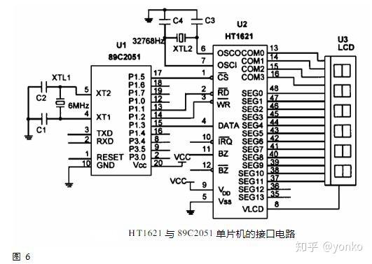 段码屏的显示原理和HT1621驱动方法详解 - 知乎