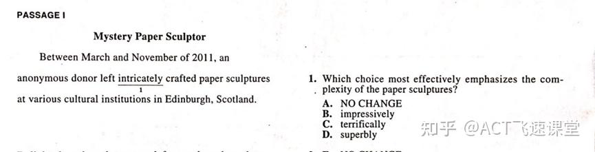 ACT语法解题示范-74F - 知乎