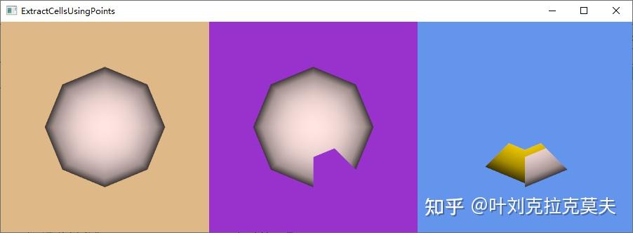 VTK官方示例Python版207 - ExtractSelectionUsingPoints.py - 知乎