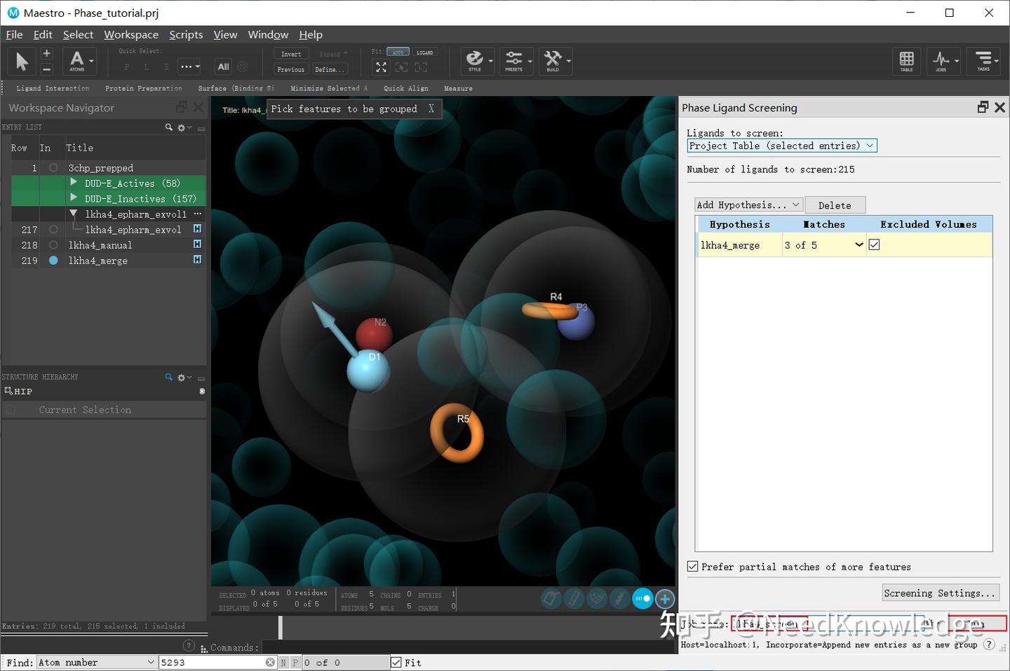 Schrödinger教程 | Structure-Based Virtual Screening Using Phase - 知乎