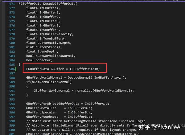 虚幻五渲染编程(graphic篇)【第六卷: Customize Gbuffer Of Unrealengine5】 知乎