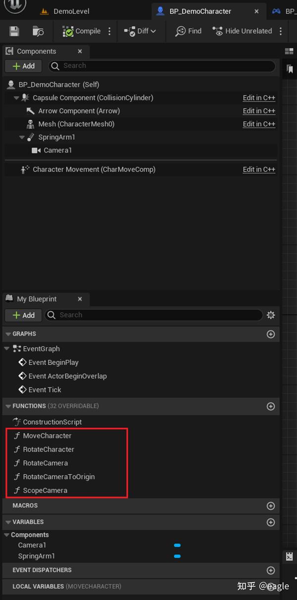 【UE5】人物控制与视角移动 - 知乎