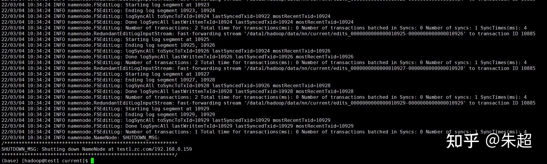 JournalNode edit log 丢失处理方法 - 知乎