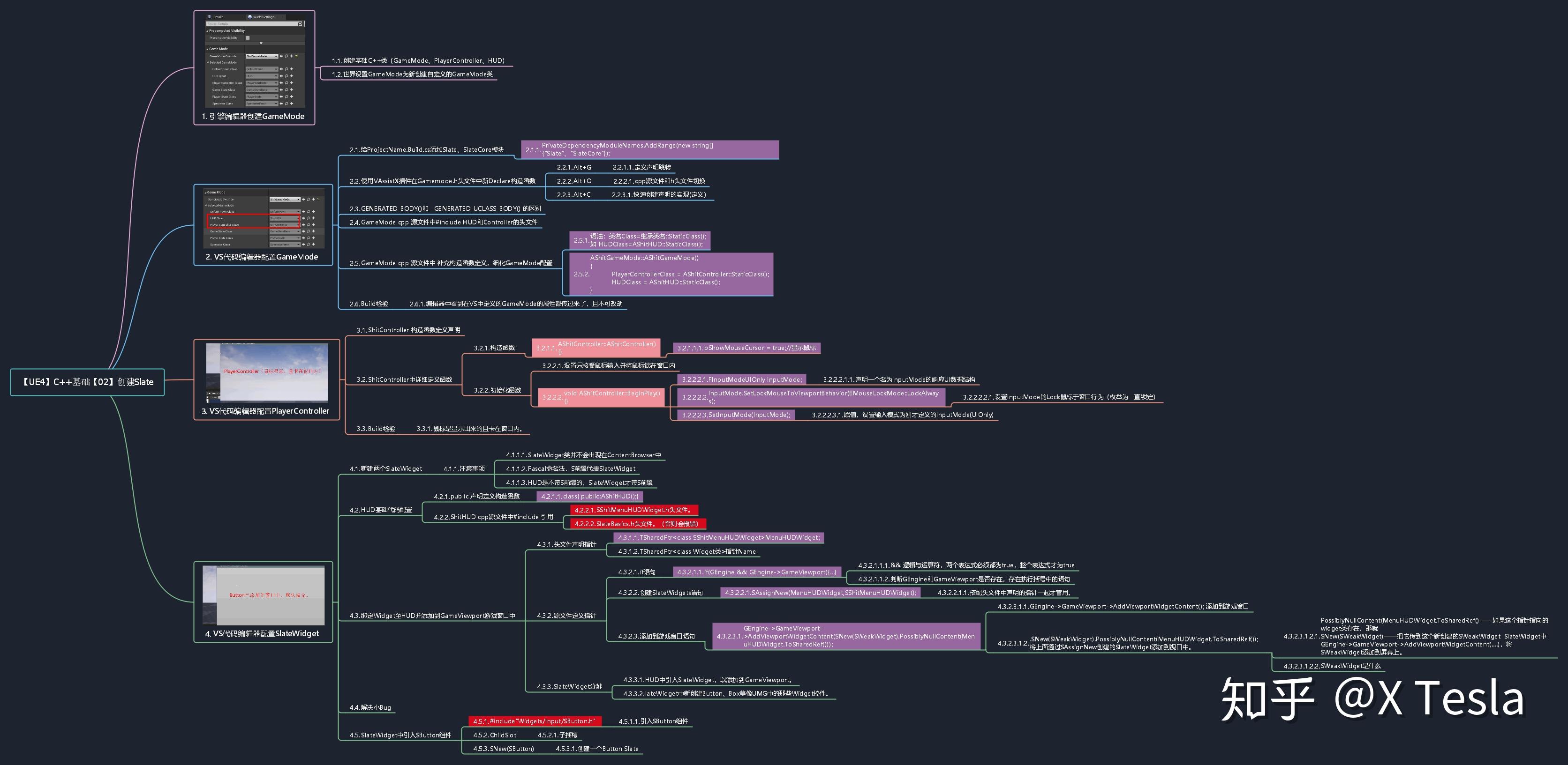 【UE4】C++基础【02】添加Slate至窗口 - 知乎