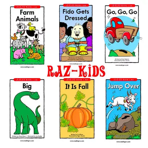 RAZ分级阅读：适合哪些孩子？6大知名分级读物一次开箱！ - 知乎