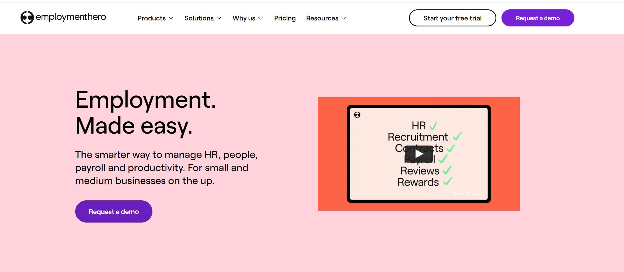 HR平台Employment Hero宣布完成了1.81亿澳元（或约1.29亿美元）F轮融资 - 知乎