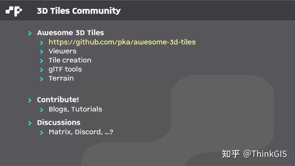 FOSS4G 2022 分享 “3D Tiles Next” 最全的 3D Tiles 技术文档，先收藏 - 知乎