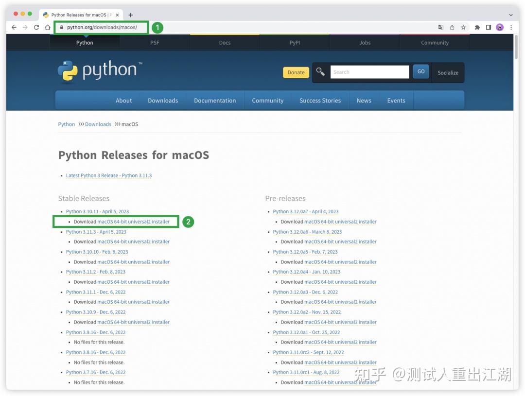 软件测试/测试开发丨Python安装指南（macOS） - 知乎
