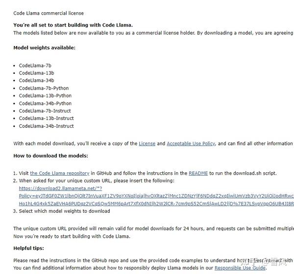 Code Llama大模型下载安装指南 - 知乎