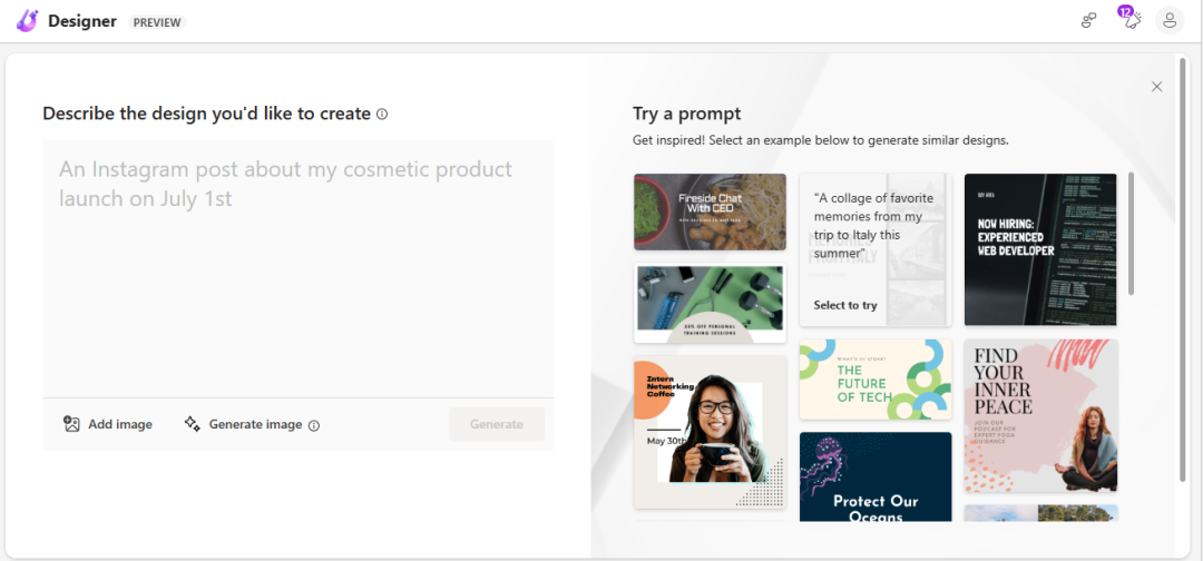 一文带你了解微软推出的Microsoft Designer AI设计工具 - 知乎