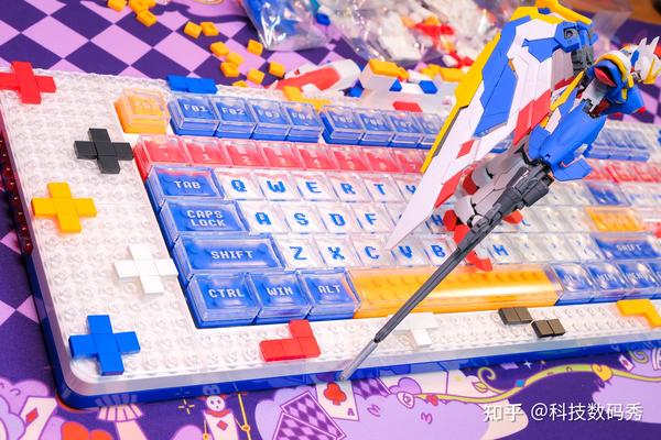 全网首发，MelGeek Pixel乐高积木机械键盘测评，乐高风格配色很帅 - 知乎