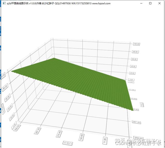 Qt开发技术：Q3D图表开发笔记（三）：Q3DSurface三维曲面图介绍、Demo以及代码详解 - 知乎