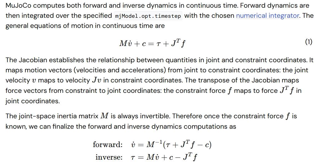 MuJoCo入门篇06. 运动控制Model-Based Control - 知乎