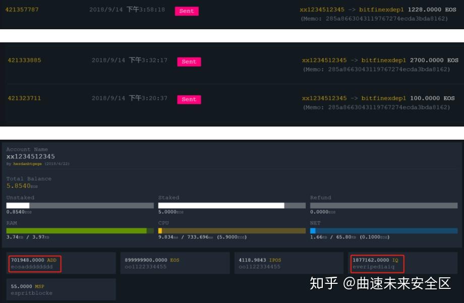 曲速未来 ：关于newdex被假EOS刷币事件的分析 - 知乎