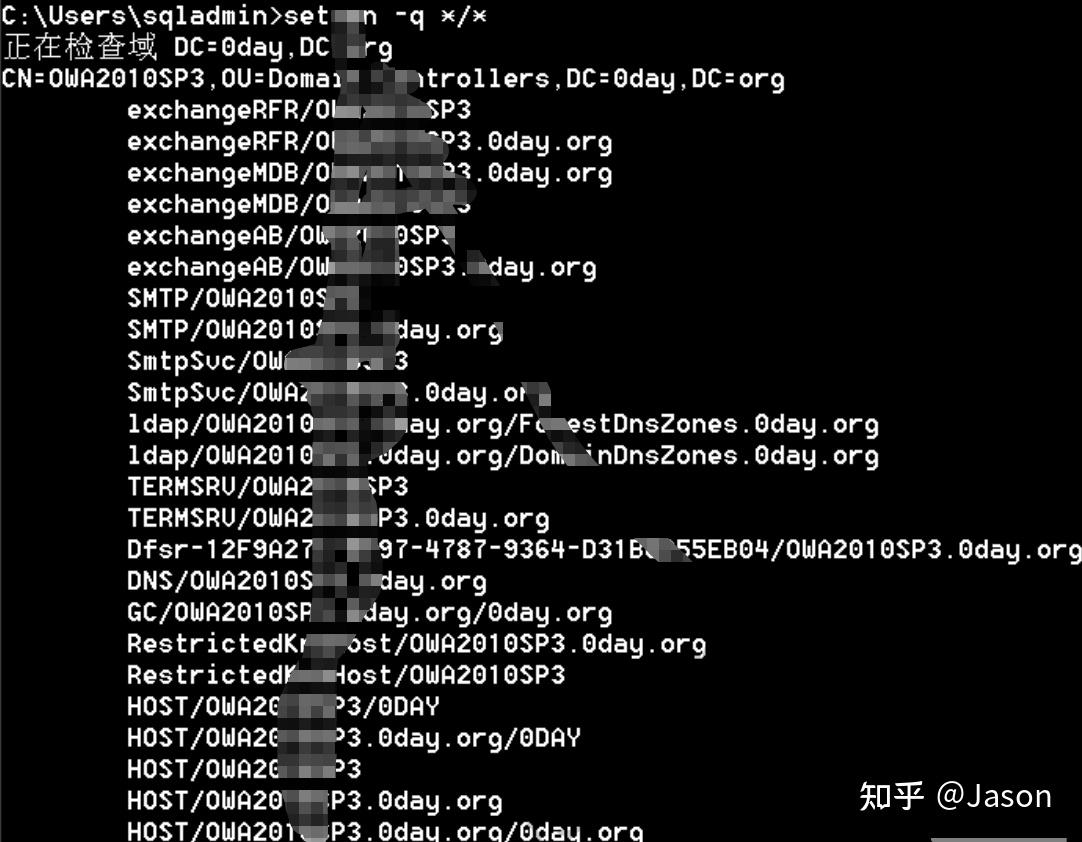 安全测试篇之域渗透SPN - 知乎