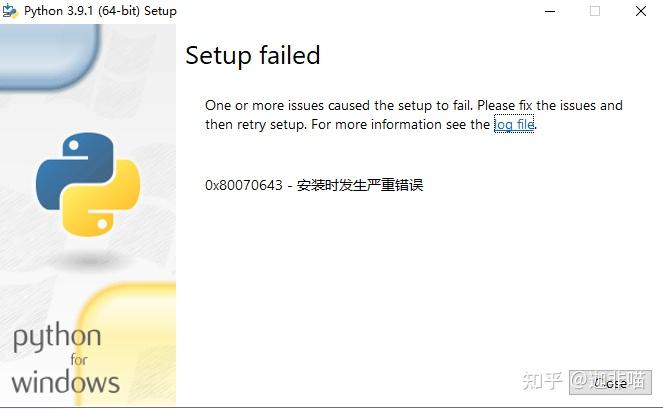 Win10下No python installation was detected解决方案 - 知乎