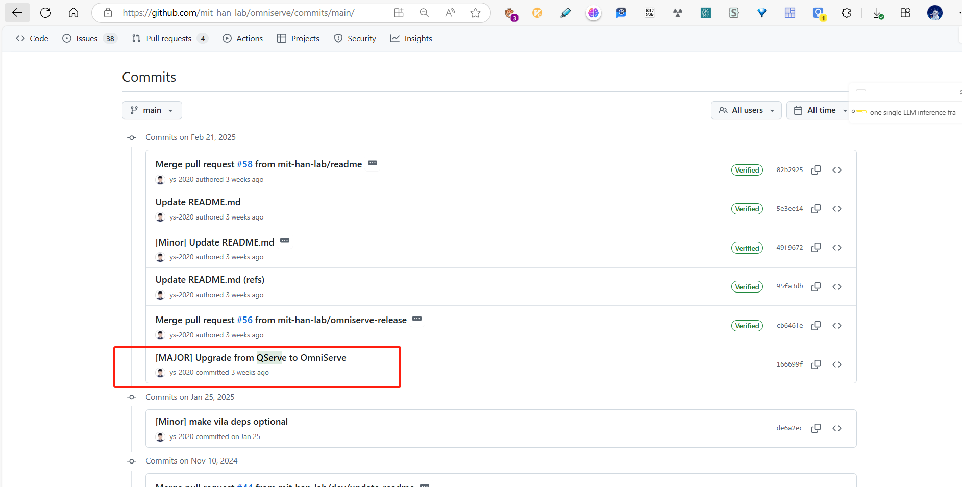 MIT Song Han团队的Qserve, Lserve, OmniServe系列, 某些方面超越vllm - 知乎