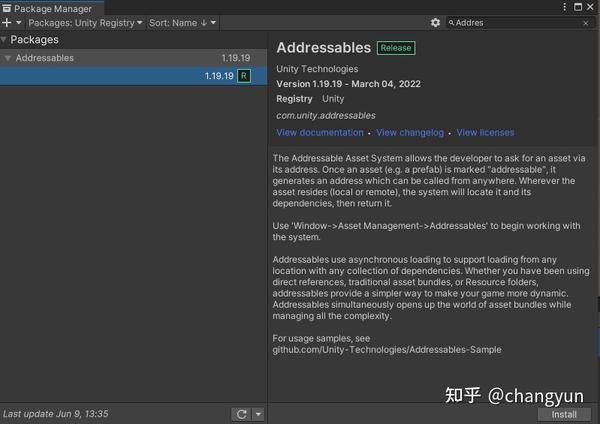 [Unity资源管理方案] Addressable详解 - 知乎