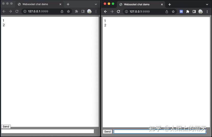 基于 echo+websocket+html+js 实现的聊天demo - 知乎