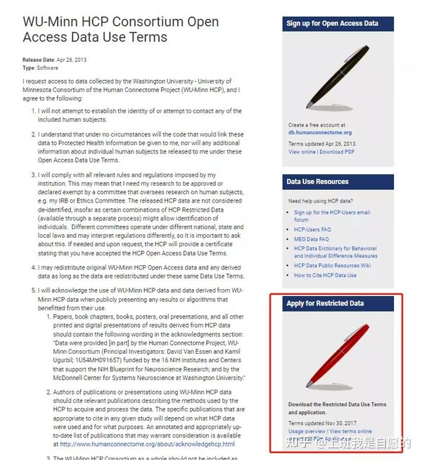 Human Connectome Project (HCP)数据集下载 - 知乎
