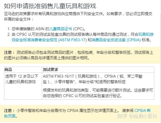 CPC证书，ASTM认证，CPSIA标准 亚马逊玩具认证知识一网打尽 - 知乎