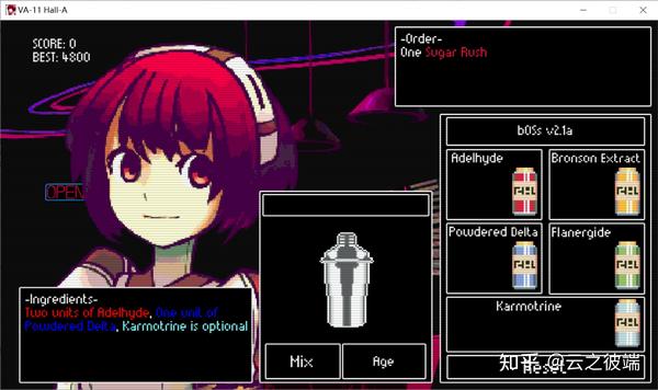 VA-11 Hall-A相关游戏浅收：开发者相关与类似游戏 - 知乎