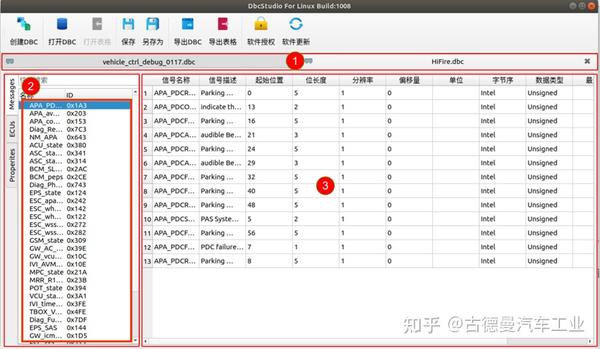 DBC编辑工具 For Linux - 知乎