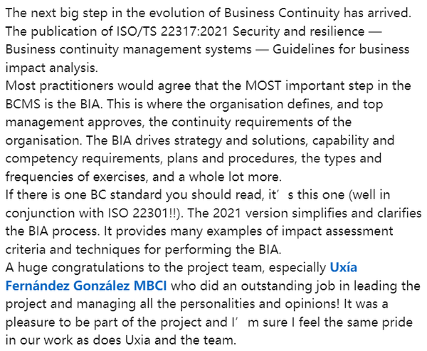 ISO 22317: 2021简要介绍 - 知乎