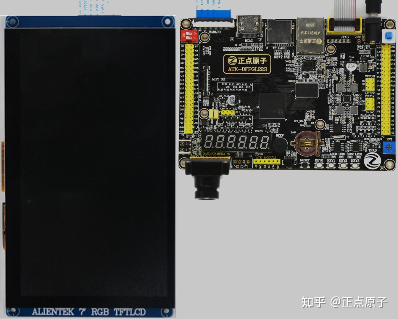 《ATK-DFPGL22G之FPGA开发指南》第四十三章 MT9V034摄像头RGB-LCD显示实验 - 知乎