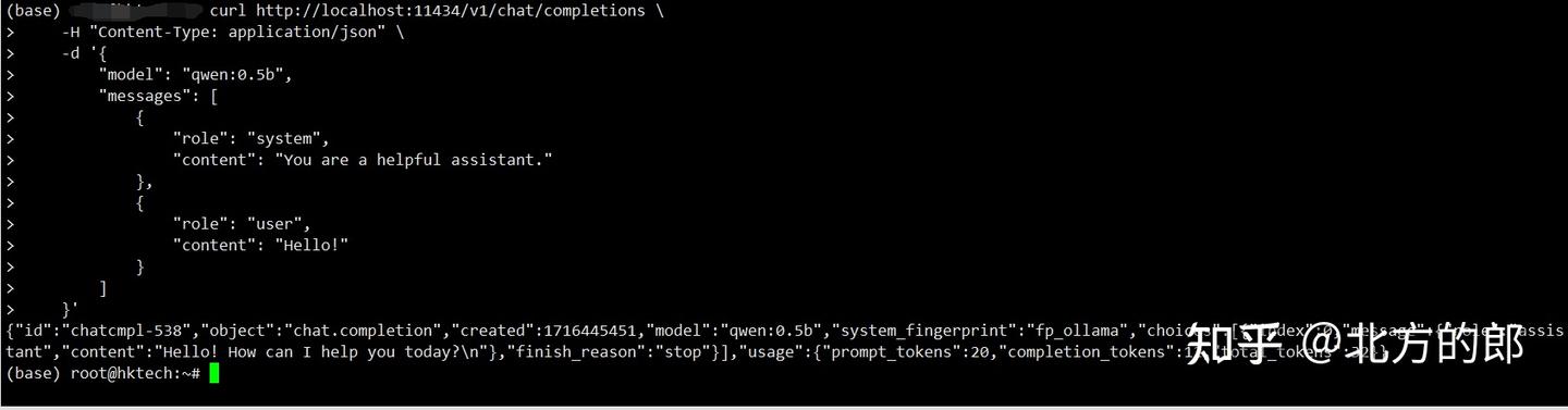 Ollama下LLM的调用方式：post、langchain、lamaindex, 支持openai api方式 - 知乎