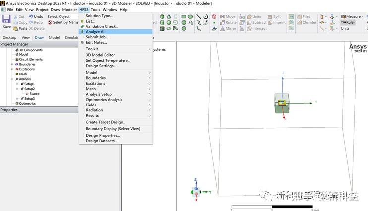 技术分享 | ANSYS HFSS案例分享之绕线电感 - 知乎