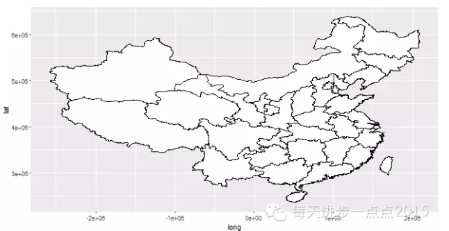 手把手教你使用ggplot2绘制中国地图 - 知乎
