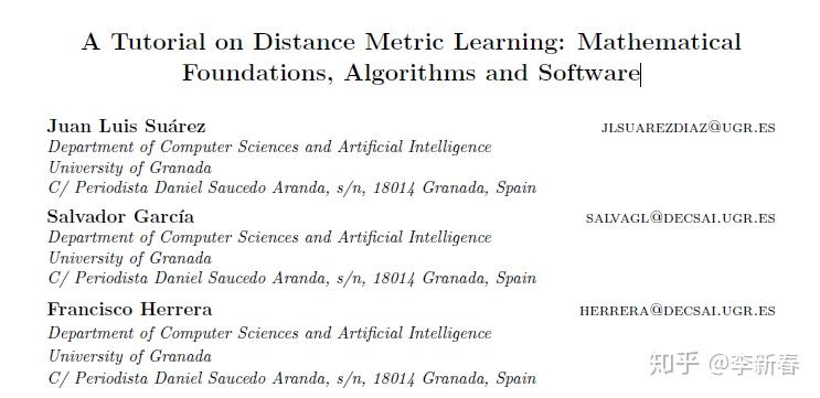 Metric Learning科普文 - 知乎