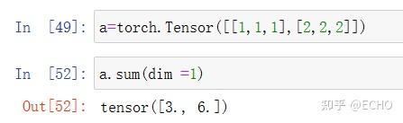 Pytorch学习—— torch.sum() - 知乎