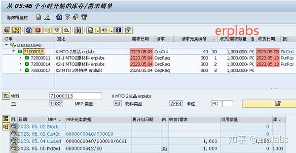 SAP MTO 2案例教程PP物料需求计划前台操作 - 知乎