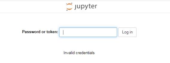 关于Jupyter lab登陆报错invalid credentials - 知乎