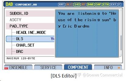 DAB DATA CHANNEL数据通道测试解决方案 - 知乎