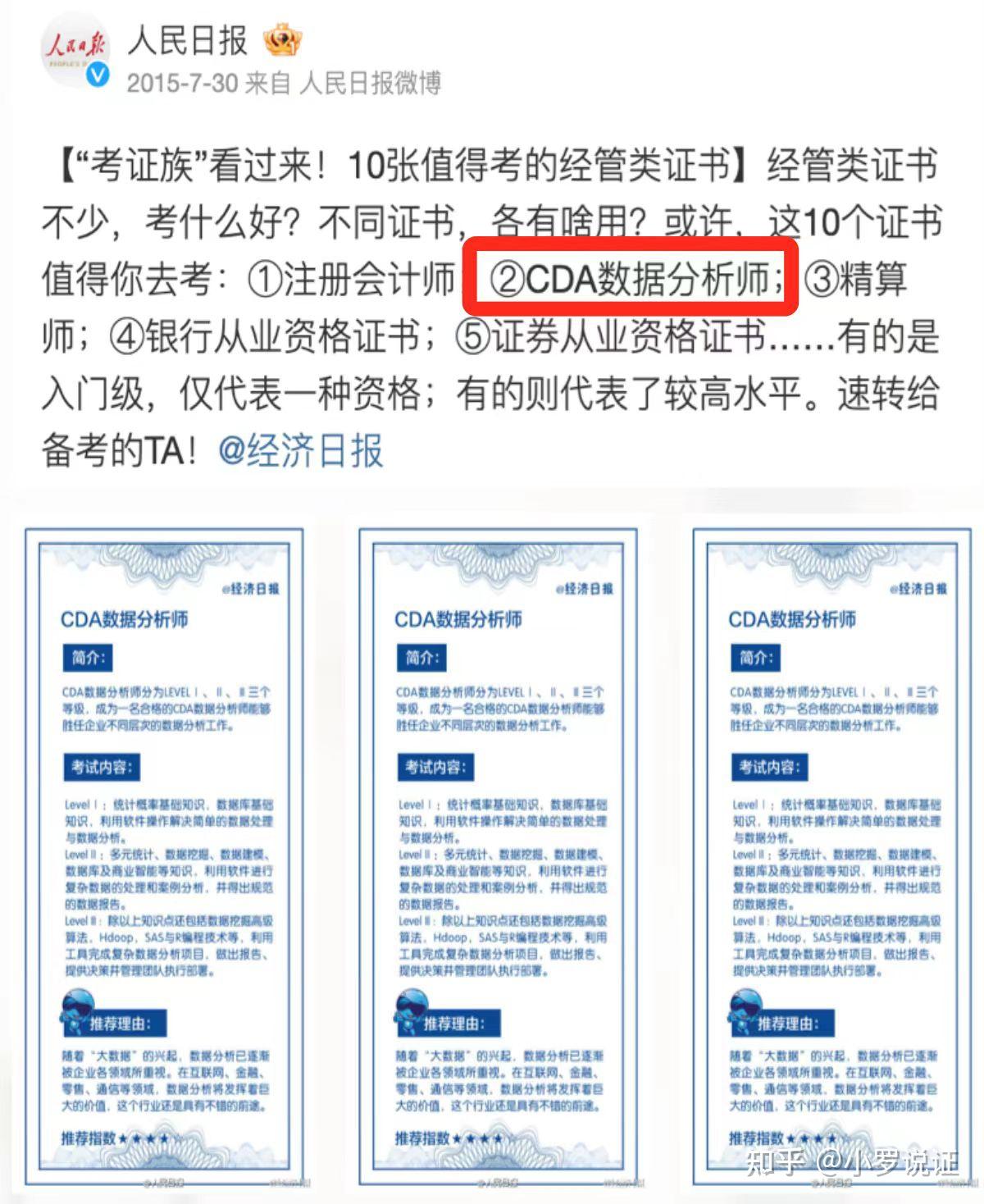 数字经济专业核心课程全解析：CDA数据分析师，你的职业加速器 - 知乎