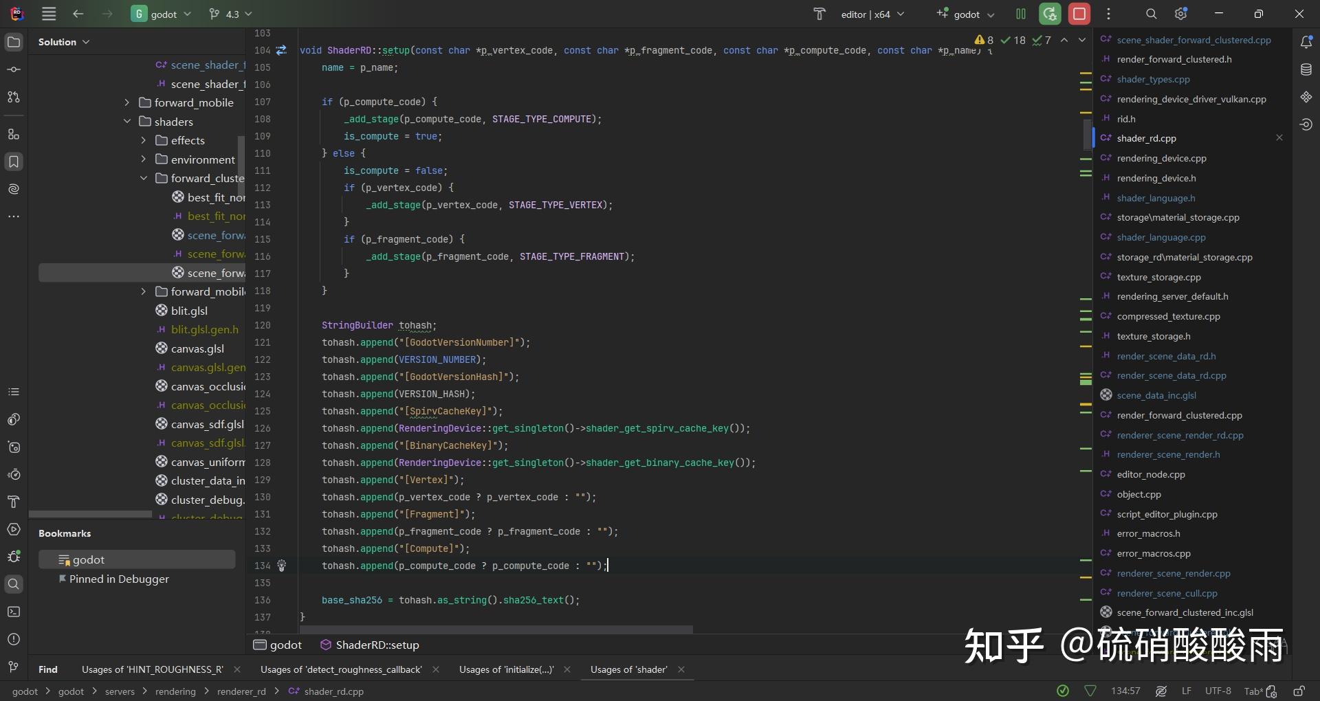 【Godot渲染分析笔记】Shader编译过程：从Godot Shader到glsl - 知乎