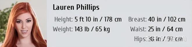 看劳伦·菲利普斯 (Lauren Phillips)如何以凶猛的红发征服电影界 - 知乎