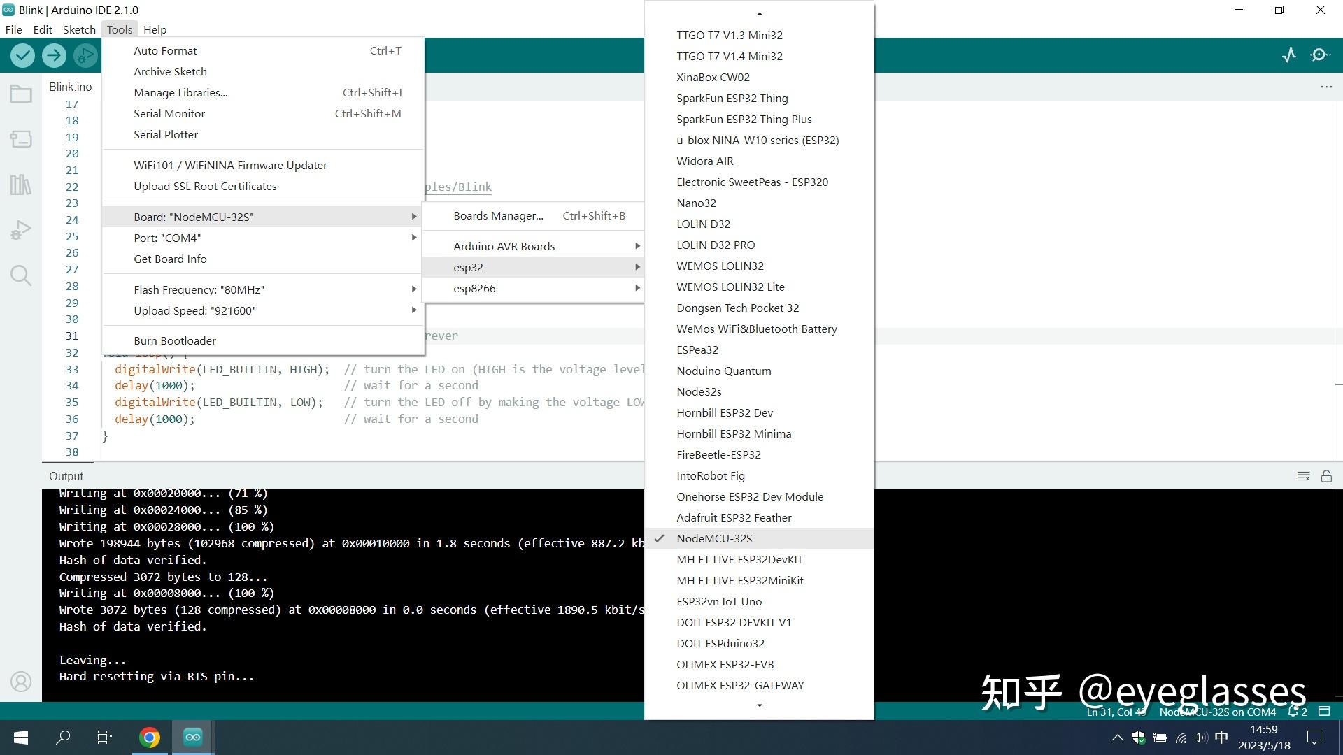 Esp32使用arduino点灯 知乎