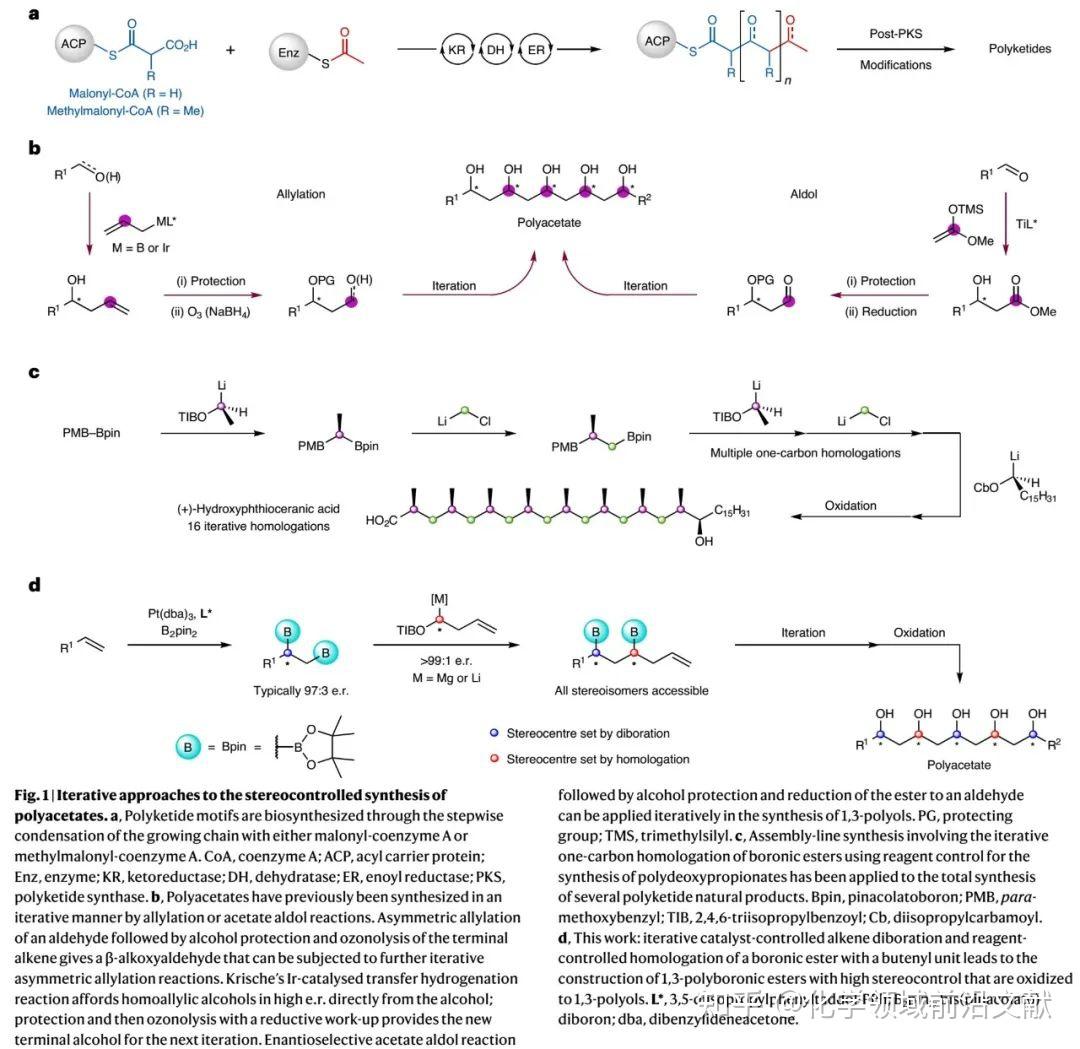 Nat. Chem.：1,3-聚硼酸酯的高立体控制合成及全合成应用 - 知乎