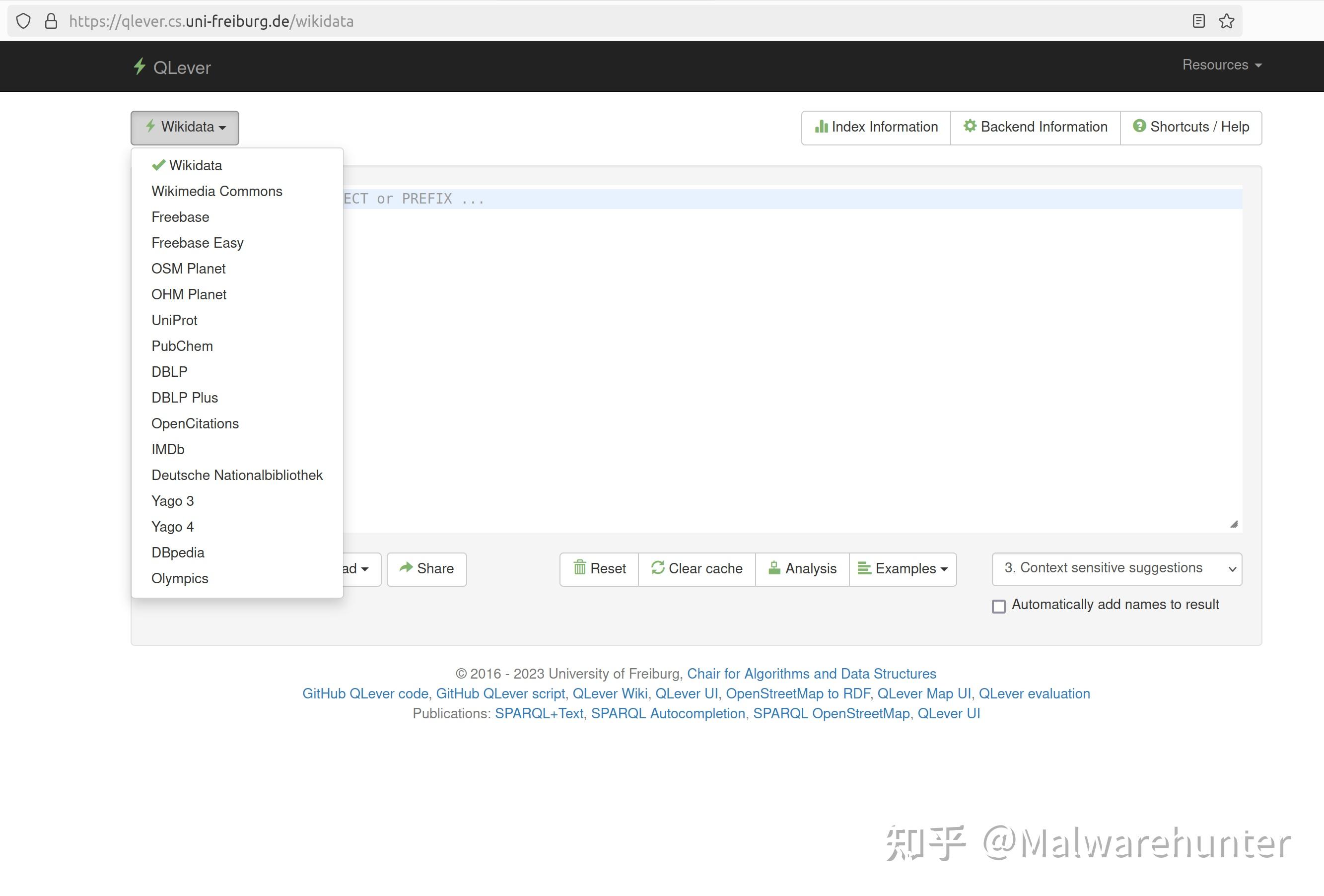 QLever的使用 - 知乎